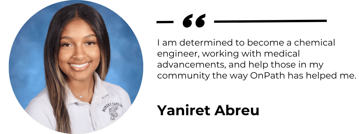 Meet the OnPath Foundation Scholarship Class of 2025